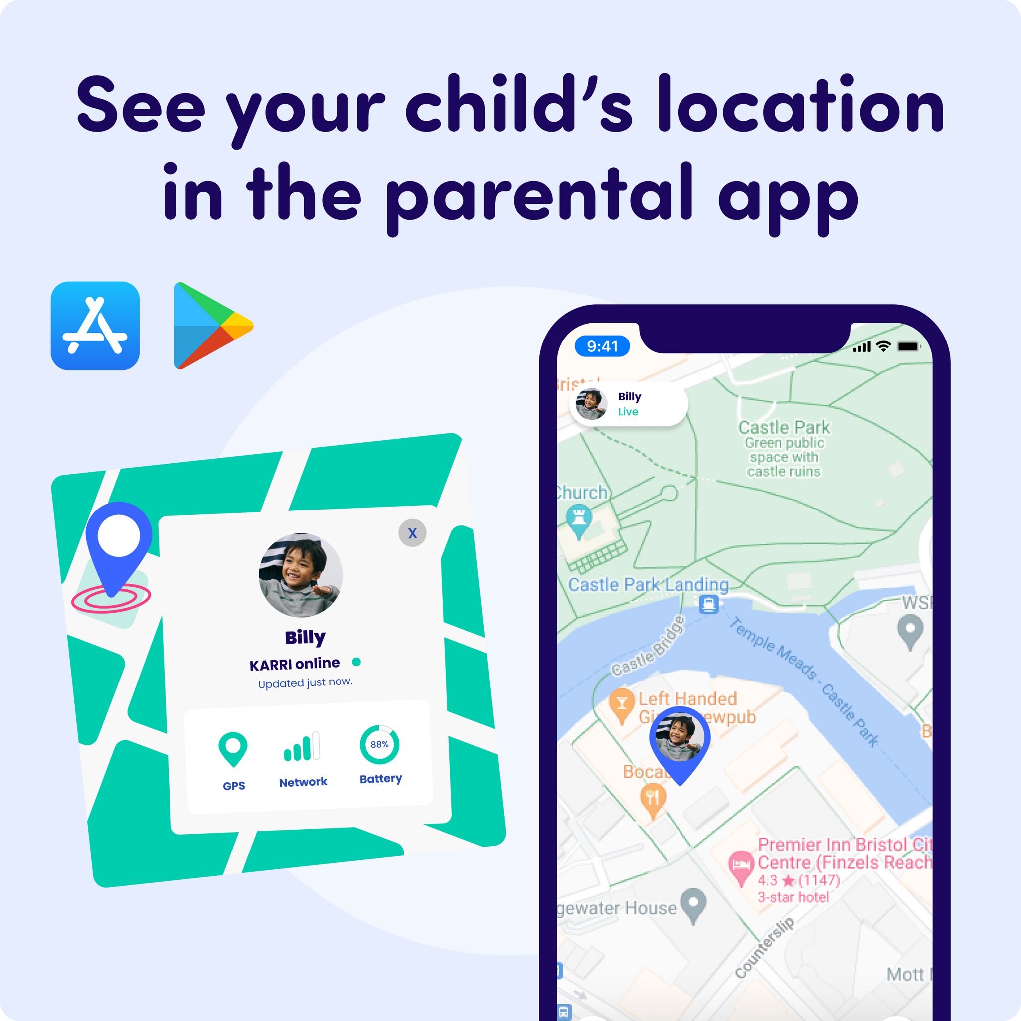 KARRI – the modern, data-enabled smart messenger for you and your kids
